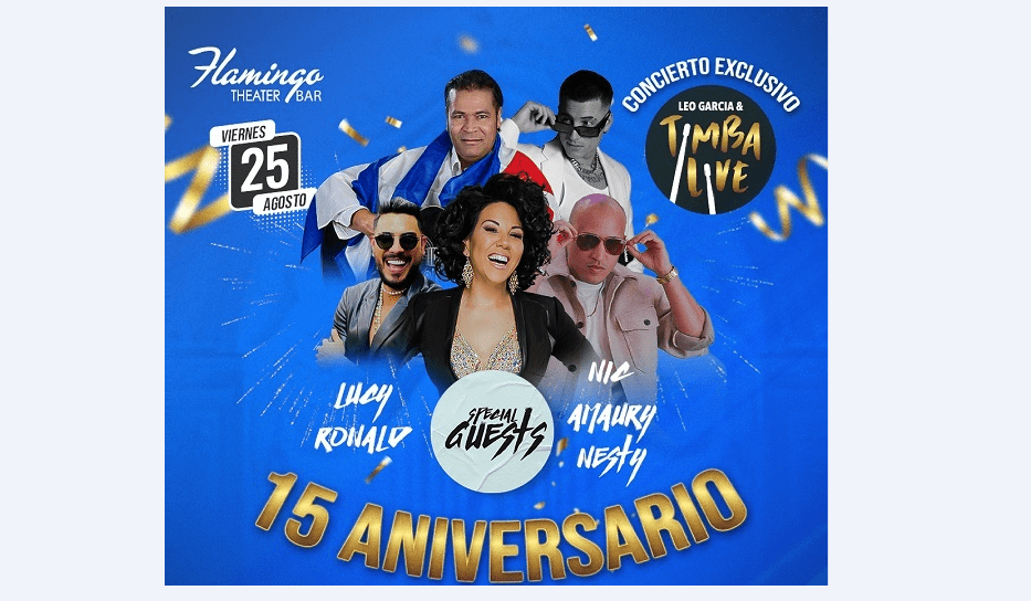 Timbalive celebrará su 15 aniversario con megaconcierto en Miami