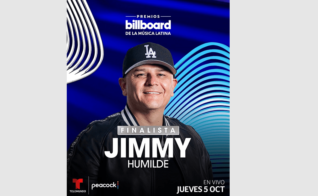 Jimmy Humilde nominado a Productor del Año en Premios Billboard