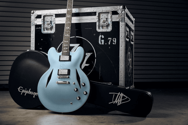 Dave Grohl presenta su legendaria Dave Grohl DG-335 de Epiphone - Notistarz