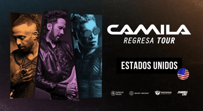 Banda Camila anuncia gira por EEUU en 2025 con los tres integrantes ...